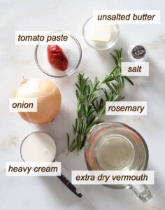 Rosemary Cream Sauce