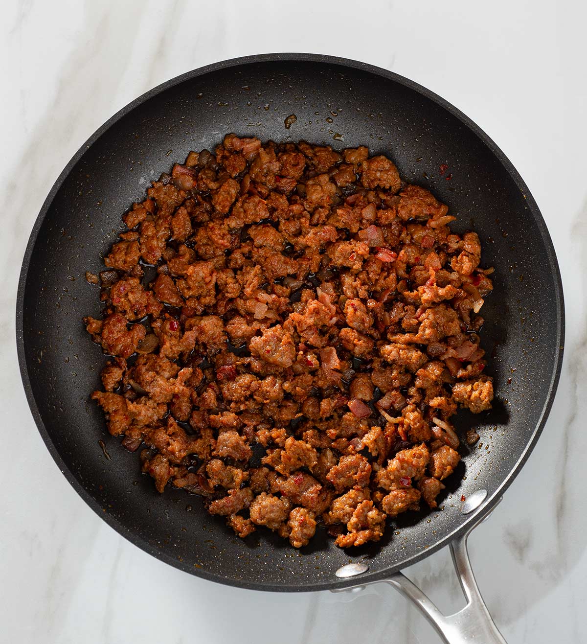 Bacon and Chorizo Pasta Sauce