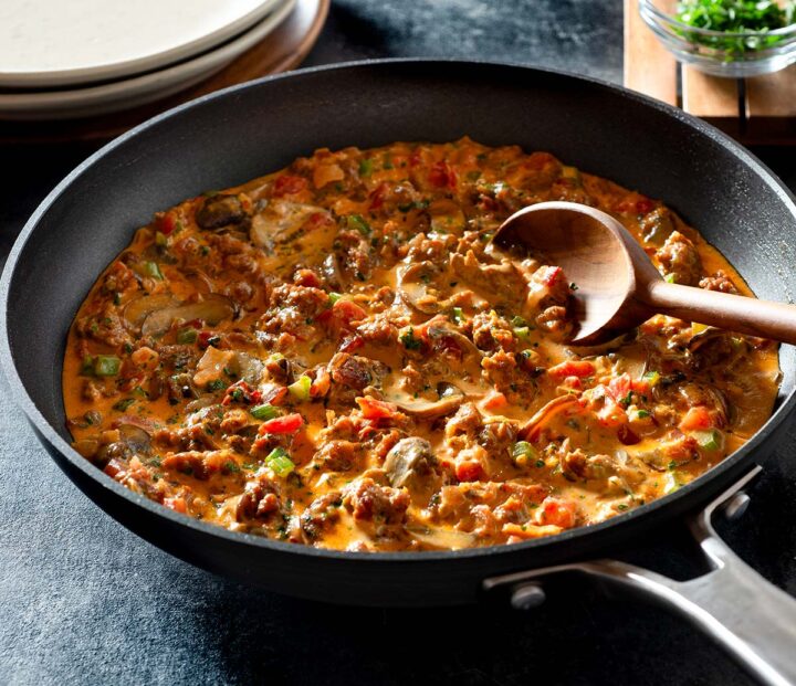 Bacon and Chorizo Pasta Sauce