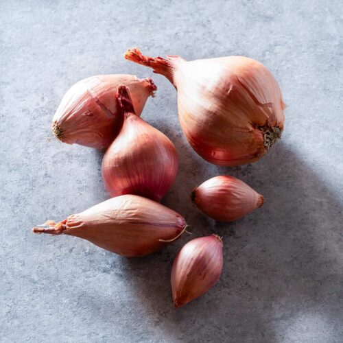 Shallot to cups conversions (sliced and minced)